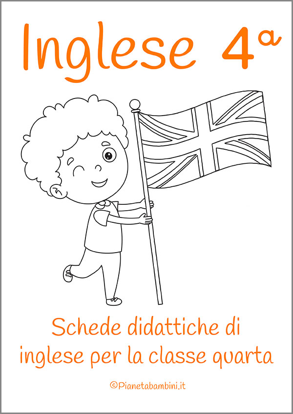 Quaderno Operativo Inglese Classe Quarta (PDF) | Pianetabambini.it