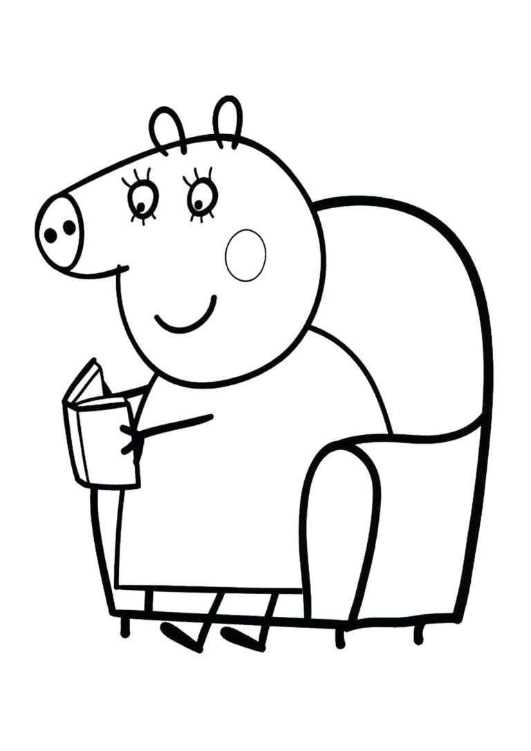 54 Disegni di Peppa Pig da Colorare | PianetaBambini.it