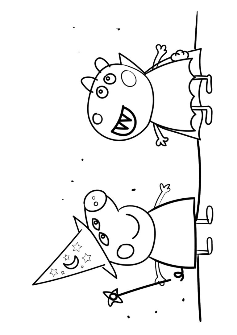 54 Disegni di Peppa Pig da Colorare | PianetaBambini.it