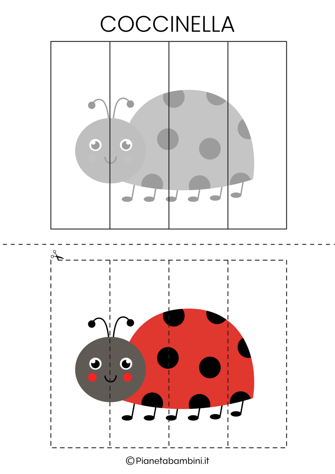 Puzzle sugli Animali da Ritagliare e Ricomporre | PianetaBambini.it