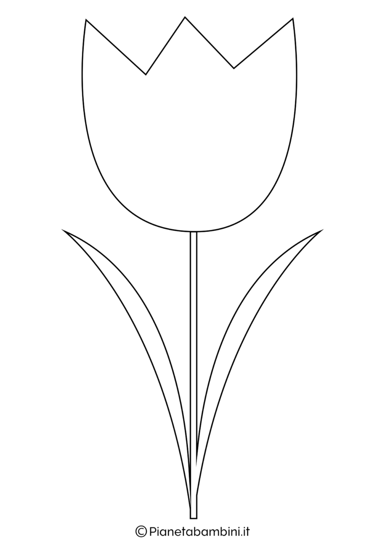 81 Sagome di Fiori da Stampare e Ritagliare | PianetaBambini.it