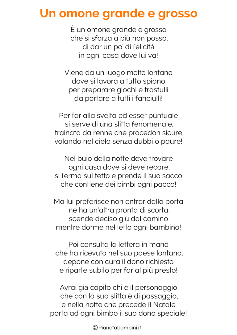 50 Filastrocche di Natale per Bambini | PianetaBambini.it