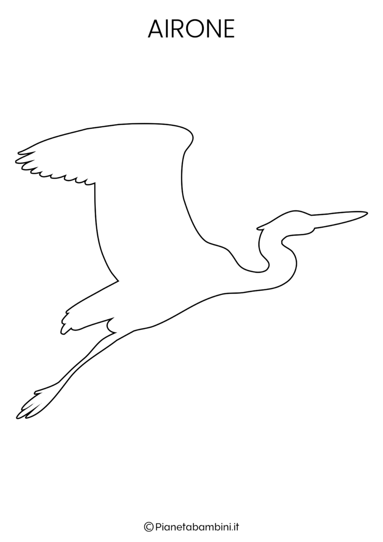Sagome di Uccelli da Stampare e Ritagliare | PianetaBambini.it