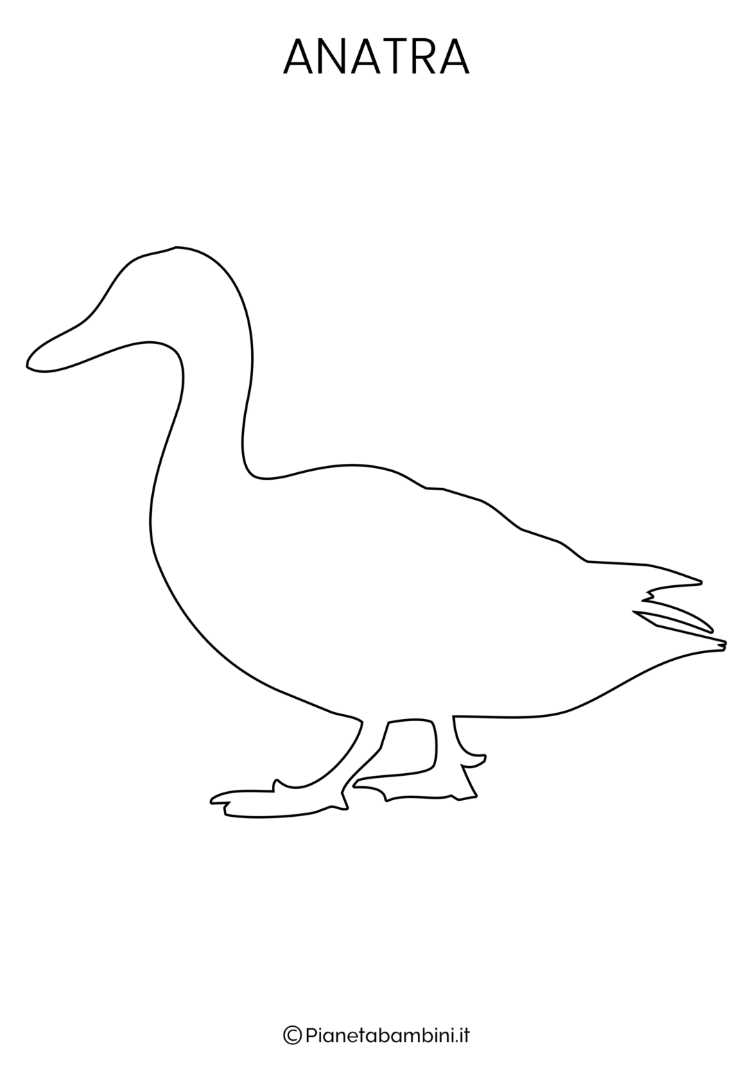 Sagome di Uccelli da Stampare e Ritagliare | PianetaBambini.it