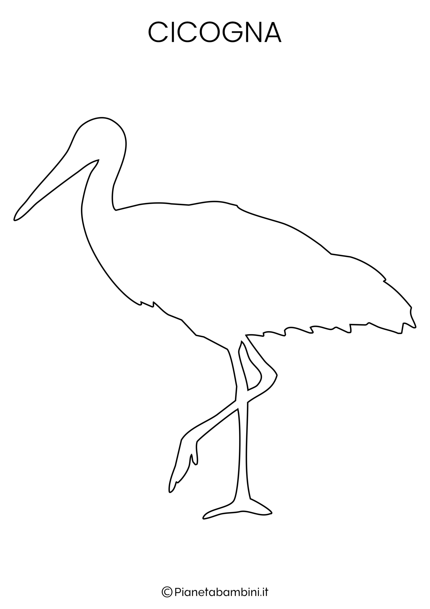 Sagome di Uccelli da Stampare e Ritagliare | PianetaBambini.it