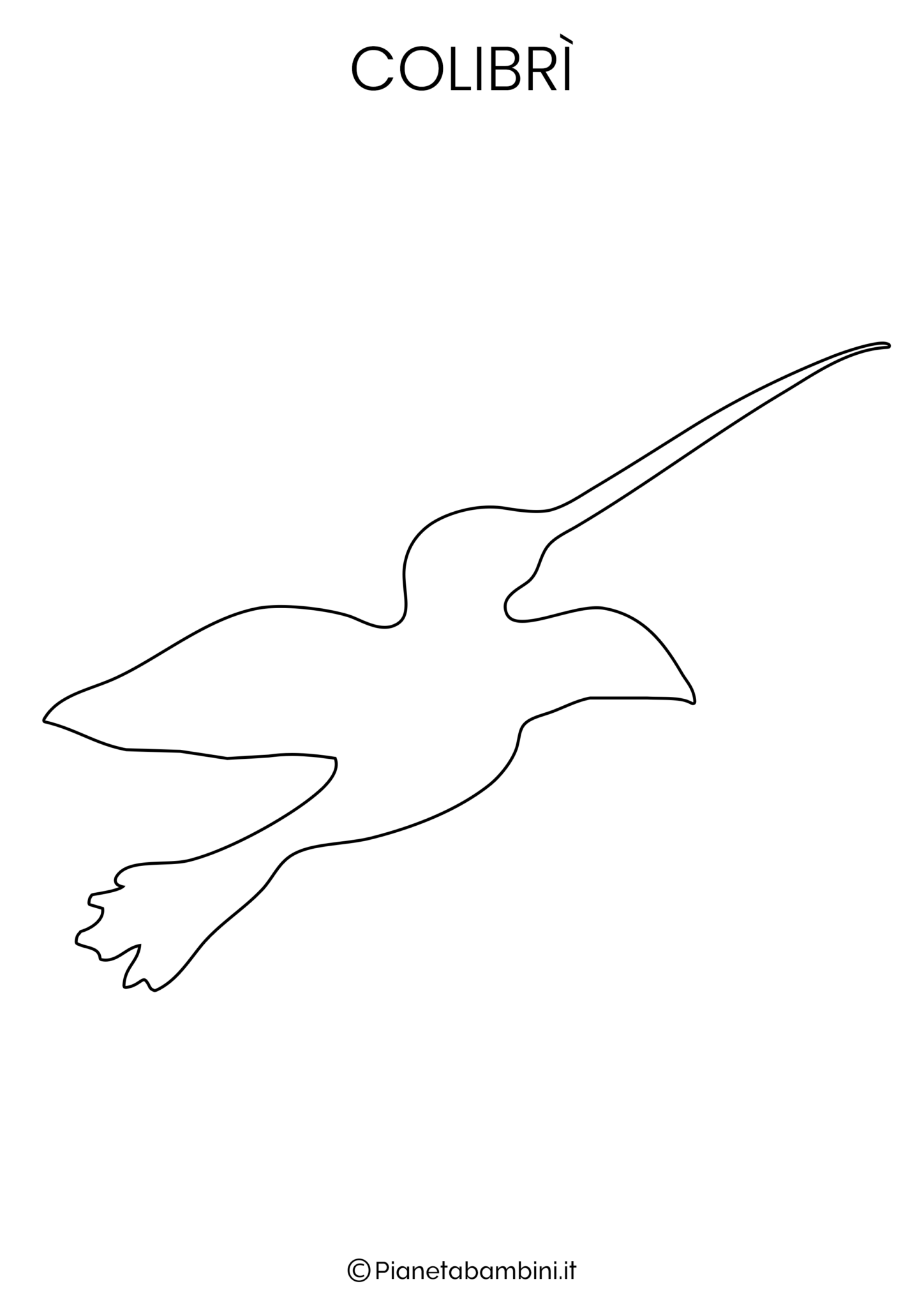 Sagome di Uccelli da Stampare e Ritagliare | PianetaBambini.it