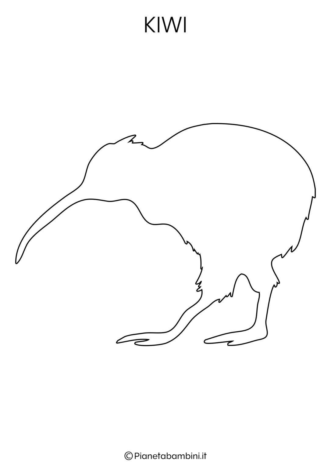 Sagome di Uccelli da Stampare e Ritagliare | PianetaBambini.it