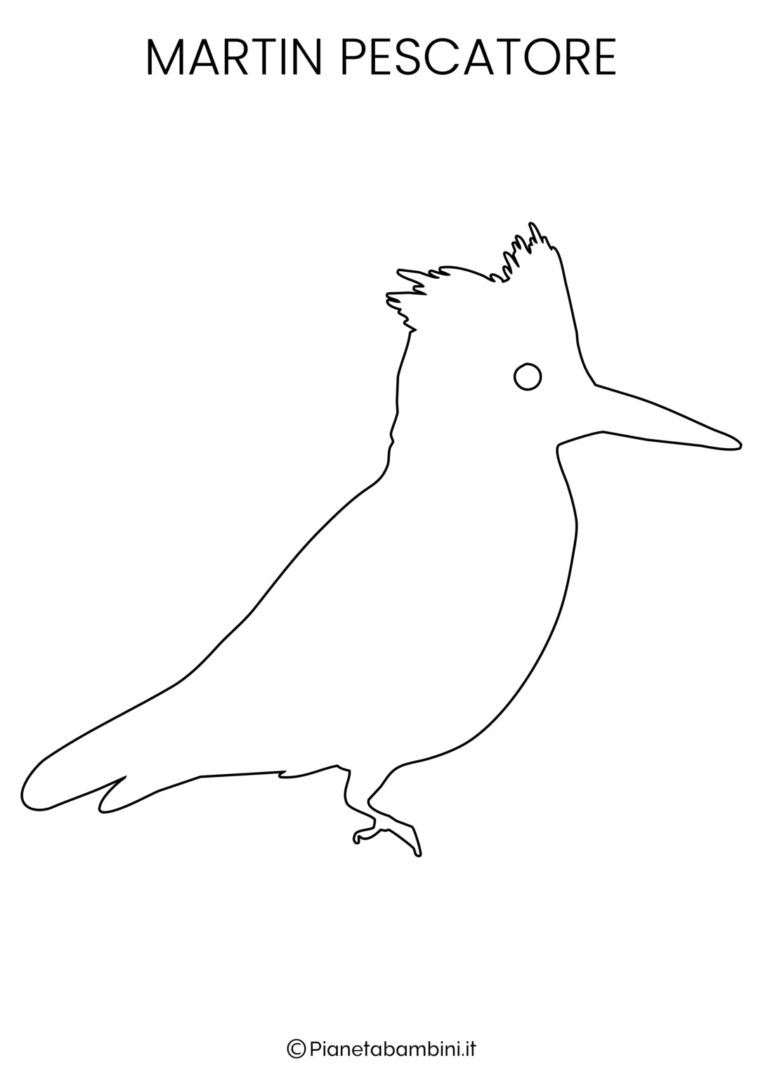 Sagome di Uccelli da Stampare e Ritagliare | PianetaBambini.it