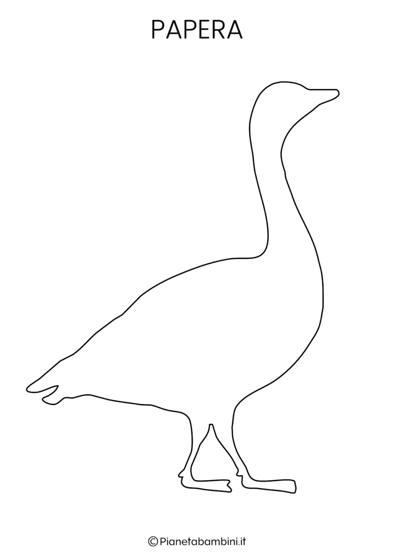 Sagome di Uccelli da Stampare e Ritagliare | PianetaBambini.it