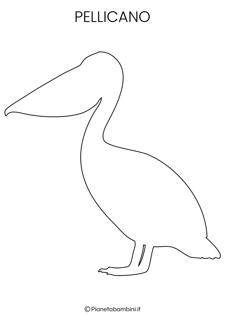 Sagome di Uccelli da Stampare e Ritagliare | PianetaBambini.it