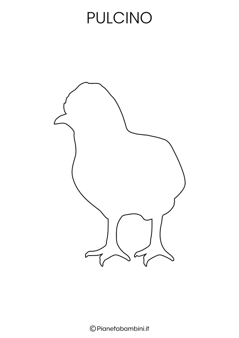 Sagome di Uccelli da Stampare e Ritagliare | PianetaBambini.it