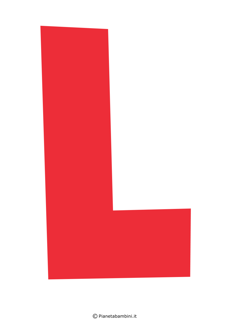 Lettere dell'Alfabeto Colorate e Grandi da Stampare | PianetaBambini.it