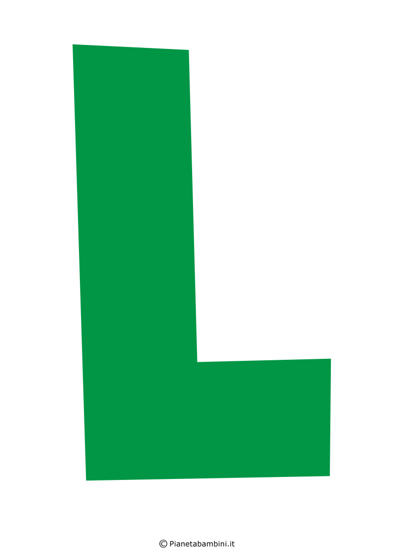 Lettere dell'Alfabeto Colorate e Grandi da Stampare | PianetaBambini.it