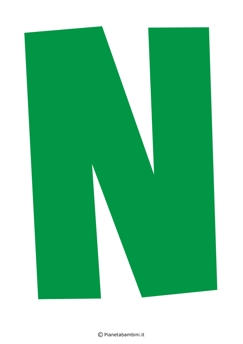 Lettere dell'Alfabeto Colorate e Grandi da Stampare | PianetaBambini.it