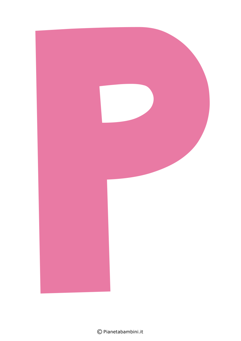 Lettere dell'Alfabeto Colorate e Grandi da Stampare | PianetaBambini.it