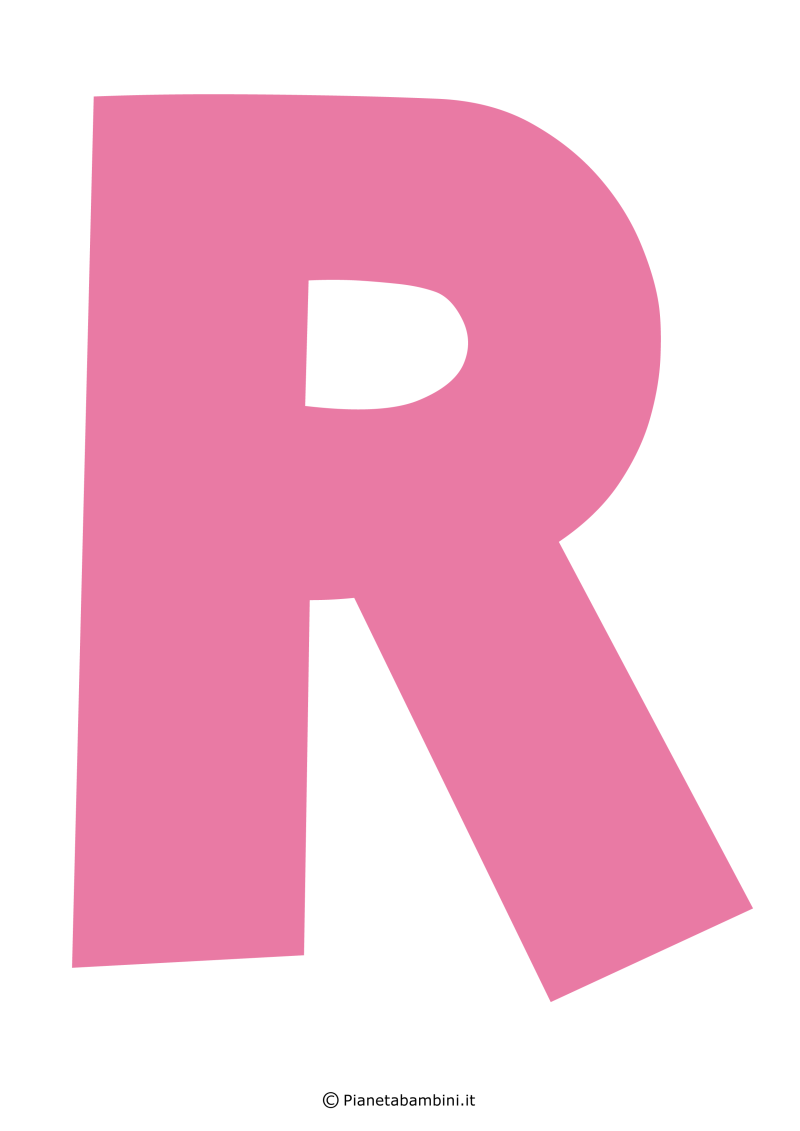 Lettere dell'Alfabeto Colorate e Grandi da Stampare | PianetaBambini.it