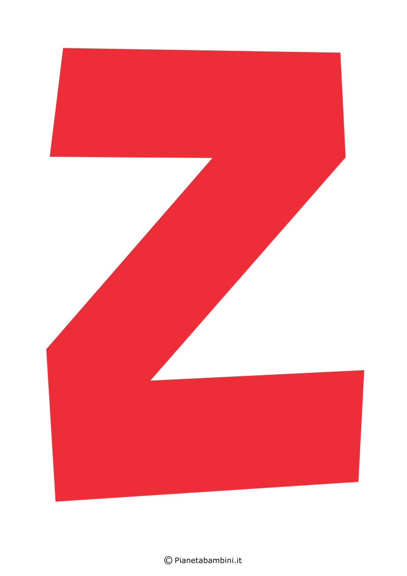 Lettere dell'Alfabeto Colorate e Grandi da Stampare | PianetaBambini.it