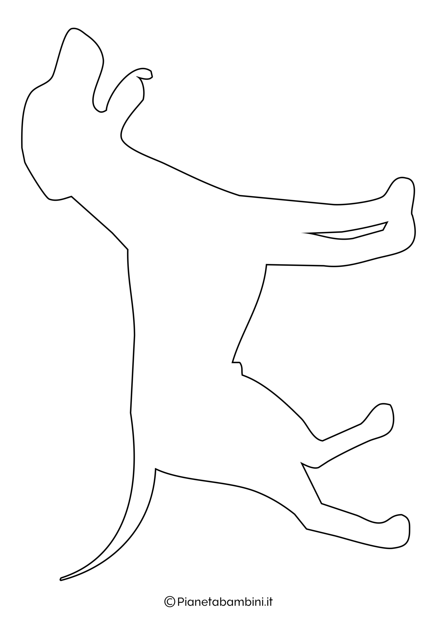 Sagome di Cani da Stampare e Ritagliare | PianetaBambini.it