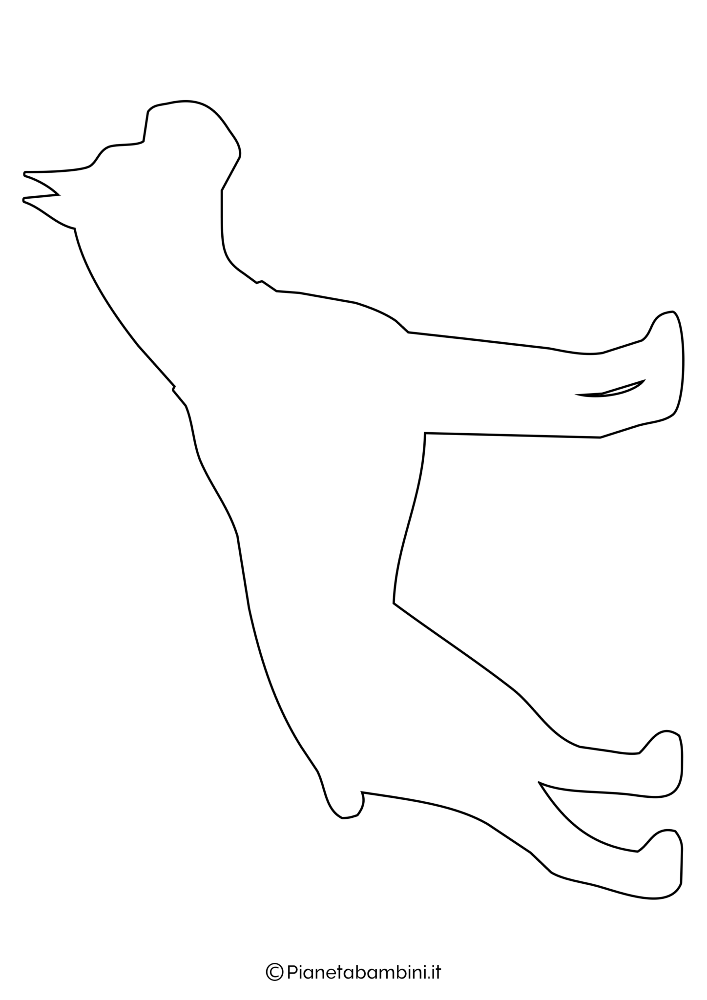 Sagome di Cani da Stampare e Ritagliare | PianetaBambini.it