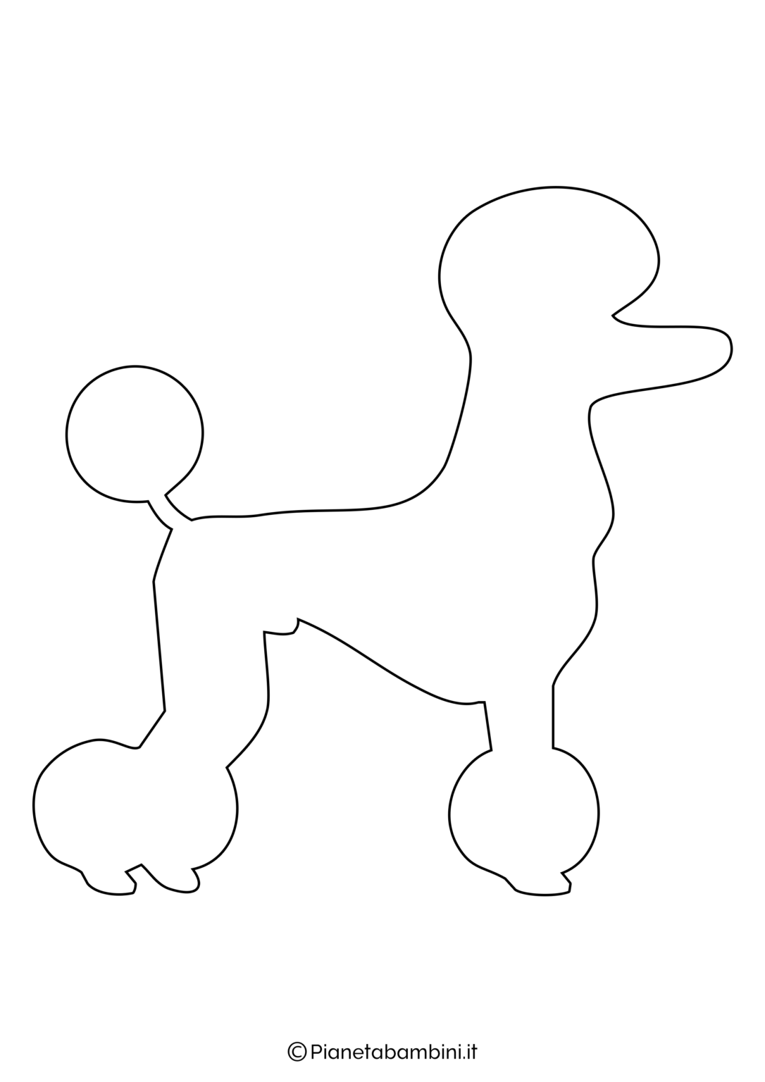 Sagome di Cani da Stampare e Ritagliare | PianetaBambini.it