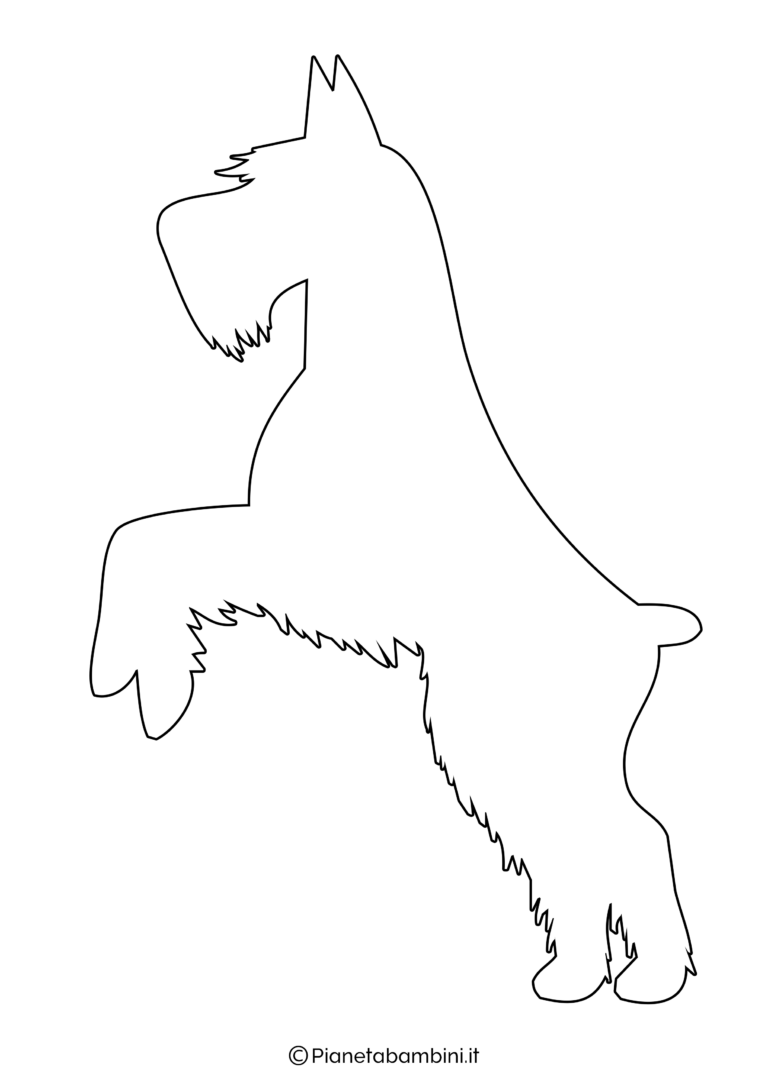 Sagome di Cani da Stampare e Ritagliare | PianetaBambini.it