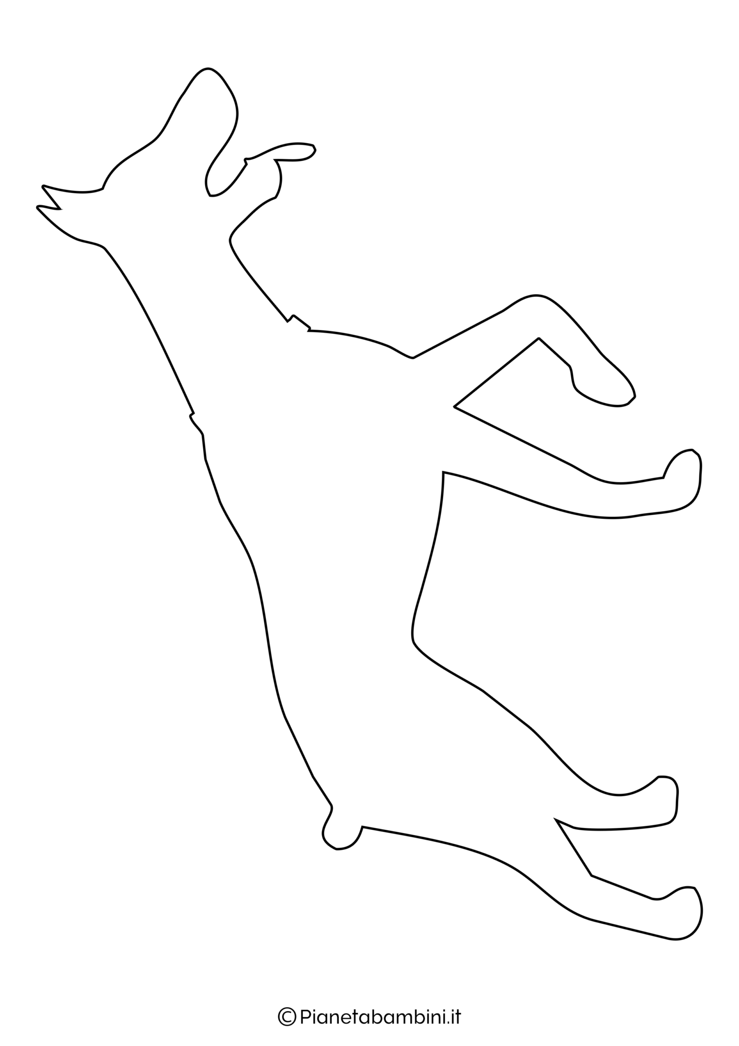 Sagome di Cani da Stampare e Ritagliare | PianetaBambini.it