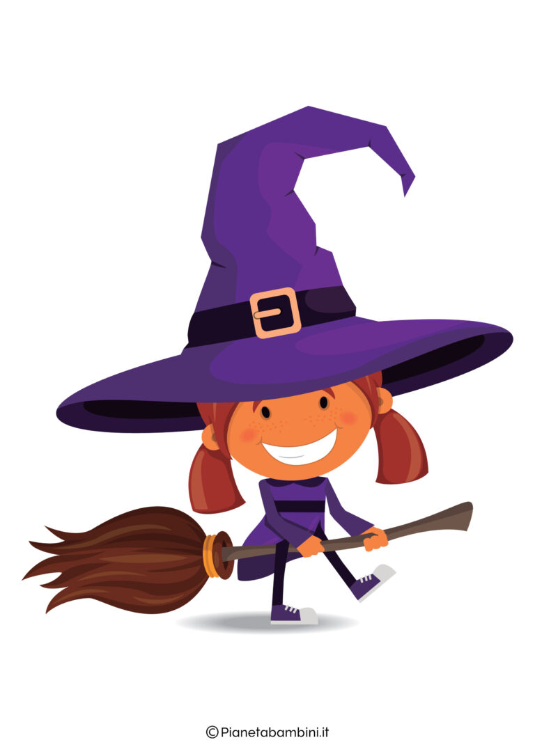 Immagini della Befana da Stampare e Ritagliare Gratis | PianetaBambini.it