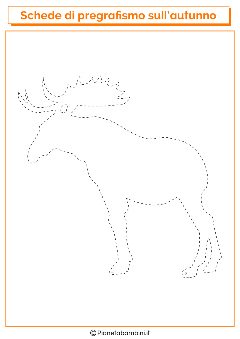 Schede di Pregrafismo sull'Autunno per la Scuola dell'Infanzia ...