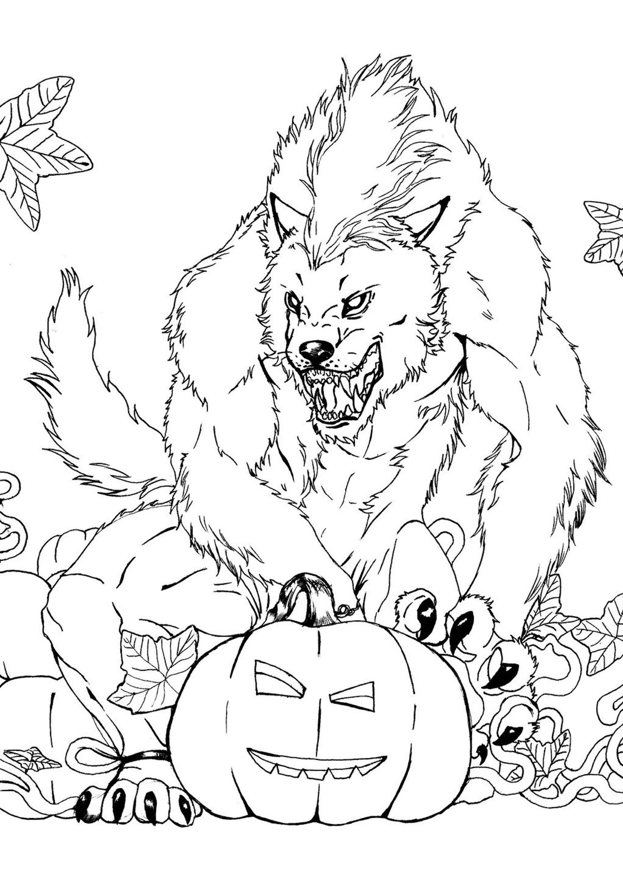 45 Disegni Spaventosi Di Halloween Da Colorare PianetaBambini it