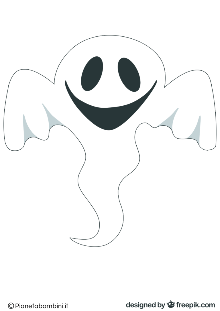 Immagini di Fantasmi da Stampare e Ritagliare | PianetaBambini.it