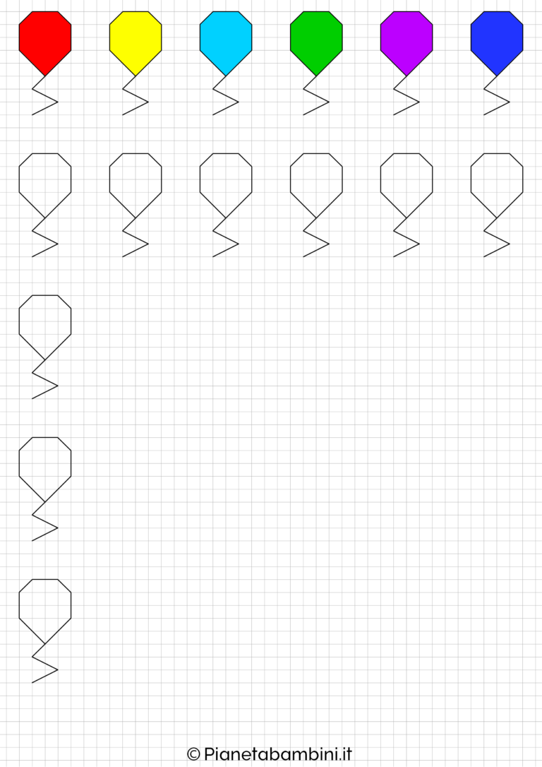 Cornicette di Carnevale a Quadretti da Disegnare e Colorare ...