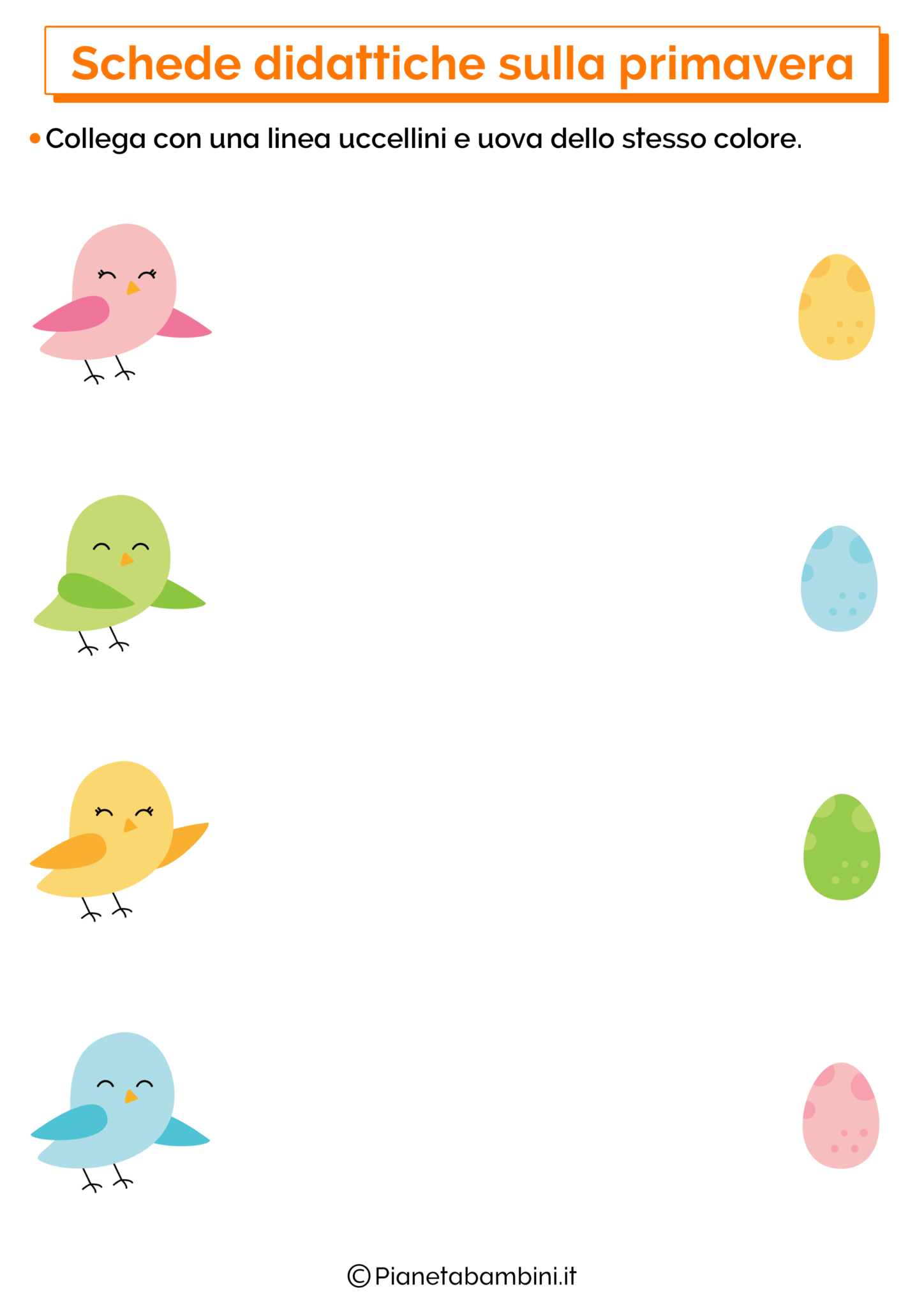 Schede sulla Primavera per la Scuola dell'Infanzia | PianetaBambini.it