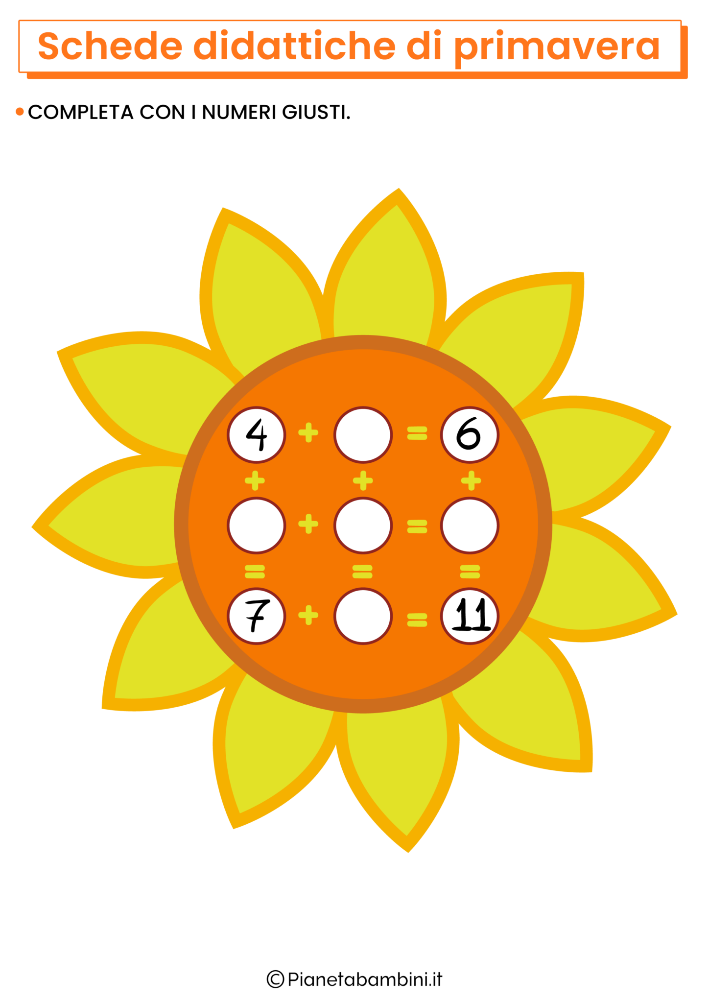 Schede sulla Primavera per la Scuola Primaria | PianetaBambini.it