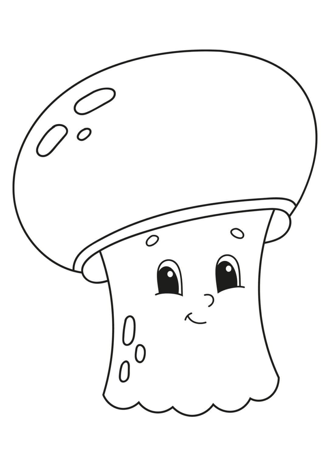 54 Disegni di Funghi da Colorare | PianetaBambini.it