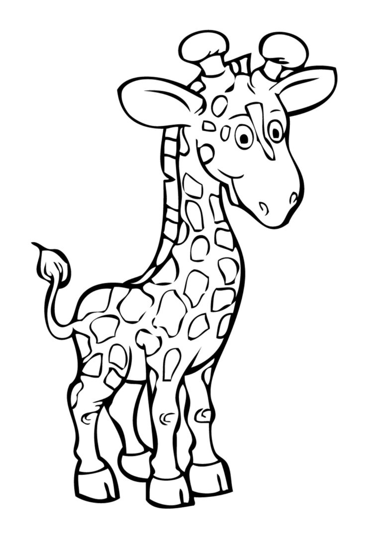 30 Disegni di Giraffe da Colorare | PianetaBambini.it