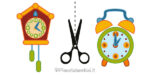 Orologio da Stampare, Colorare e Costruire | PianetaBambini.it