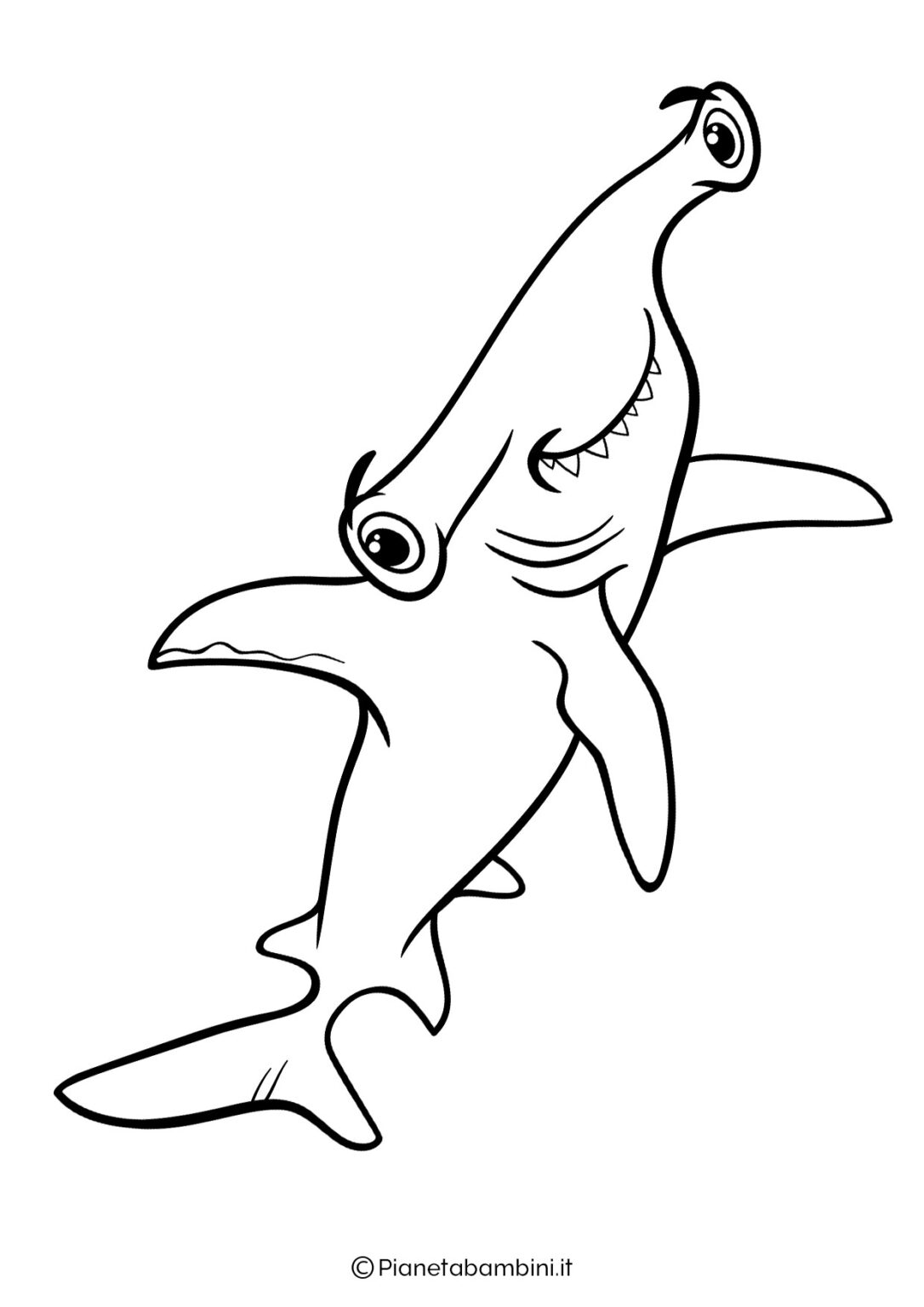 60 Disegni di Animali Marini da Colorare | PianetaBambini.it