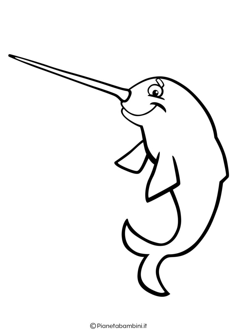 60 Disegni di Animali Marini da Colorare | PianetaBambini.it