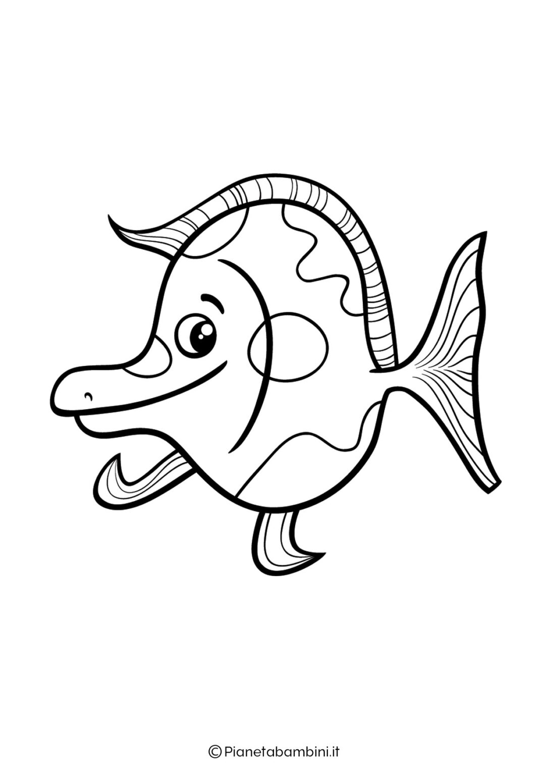 60 Disegni di Animali Marini da Colorare | PianetaBambini.it