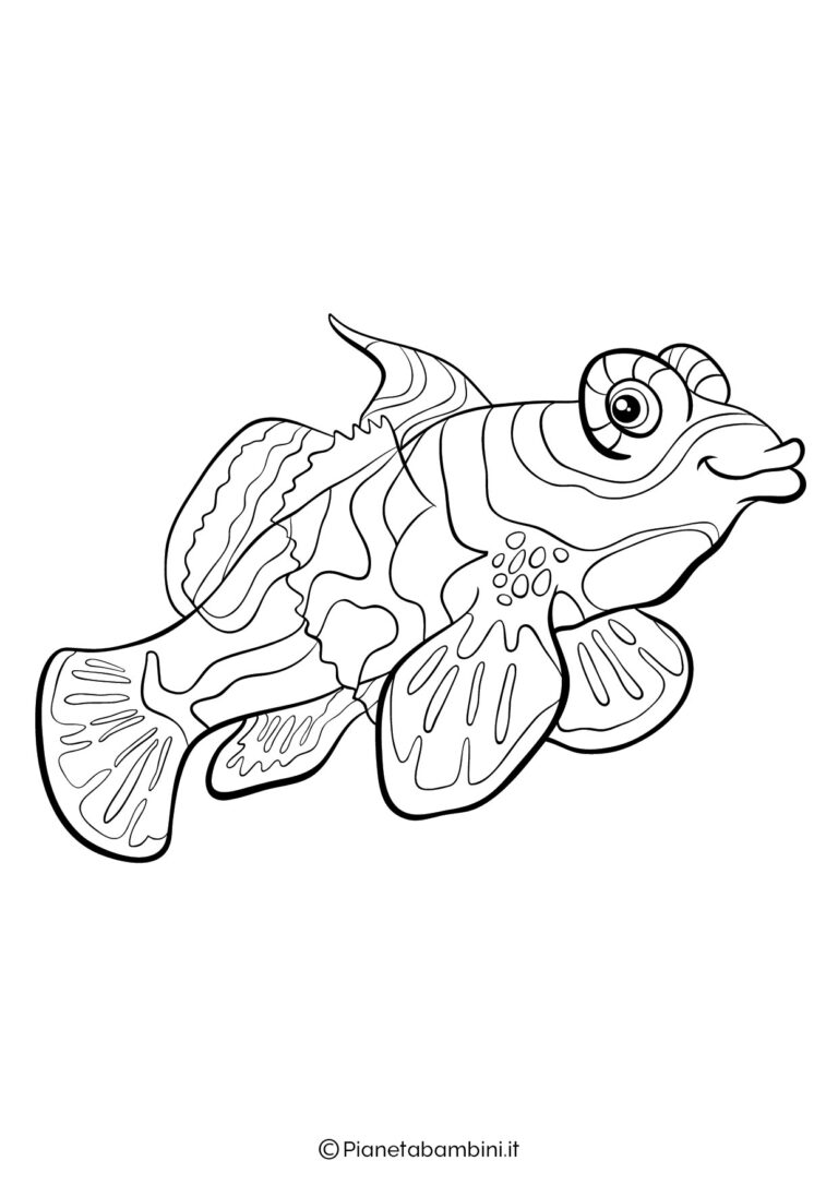 60 Disegni di Animali Marini da Colorare | PianetaBambini.it