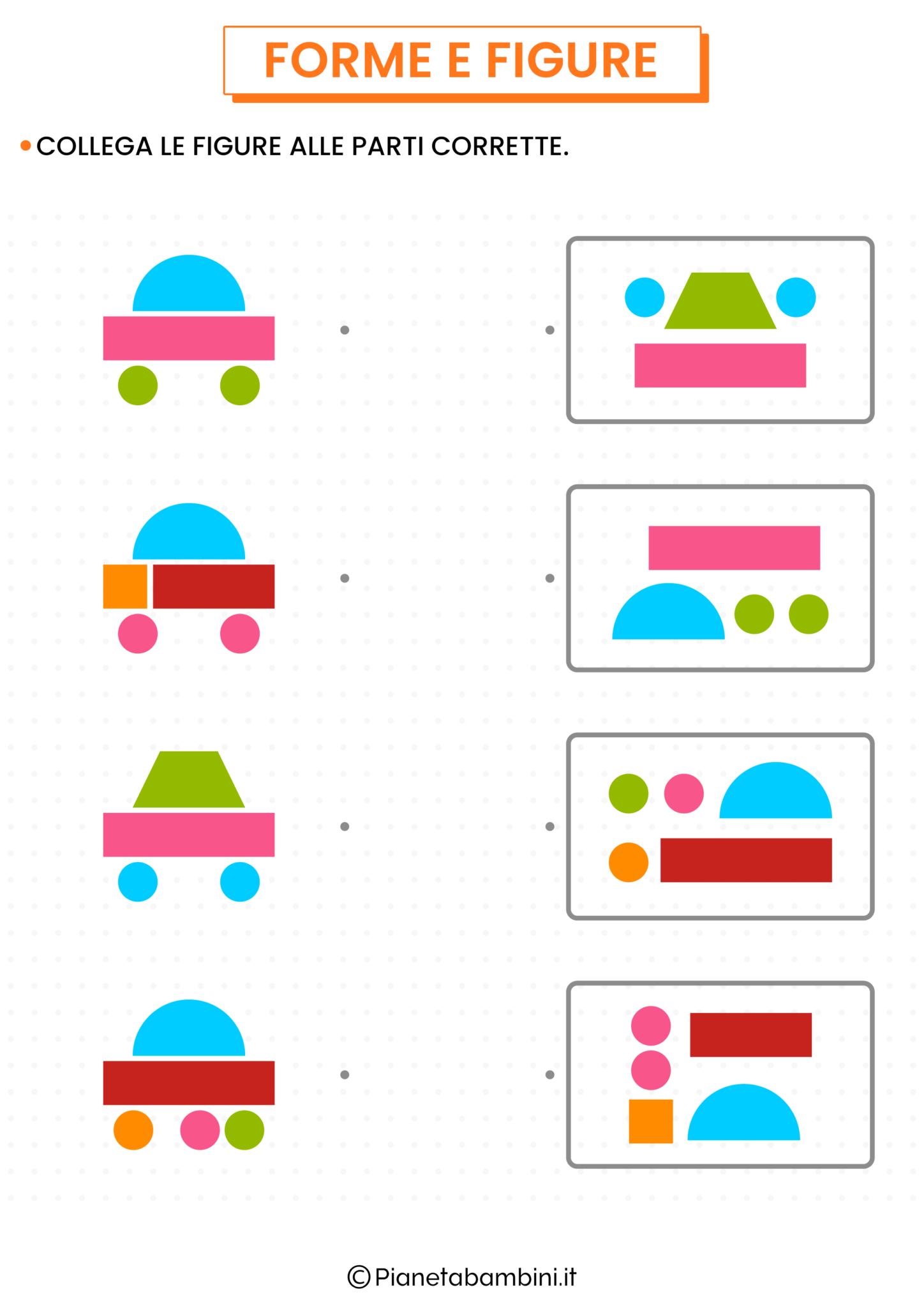 Figure Piane: Schede Didattiche per la Scuola Primaria | PianetaBambini.it