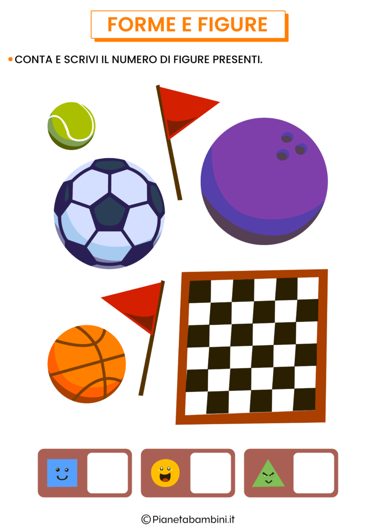 Forme e Figure Geometriche: Schede per la Classe Prima | PianetaBambini.it