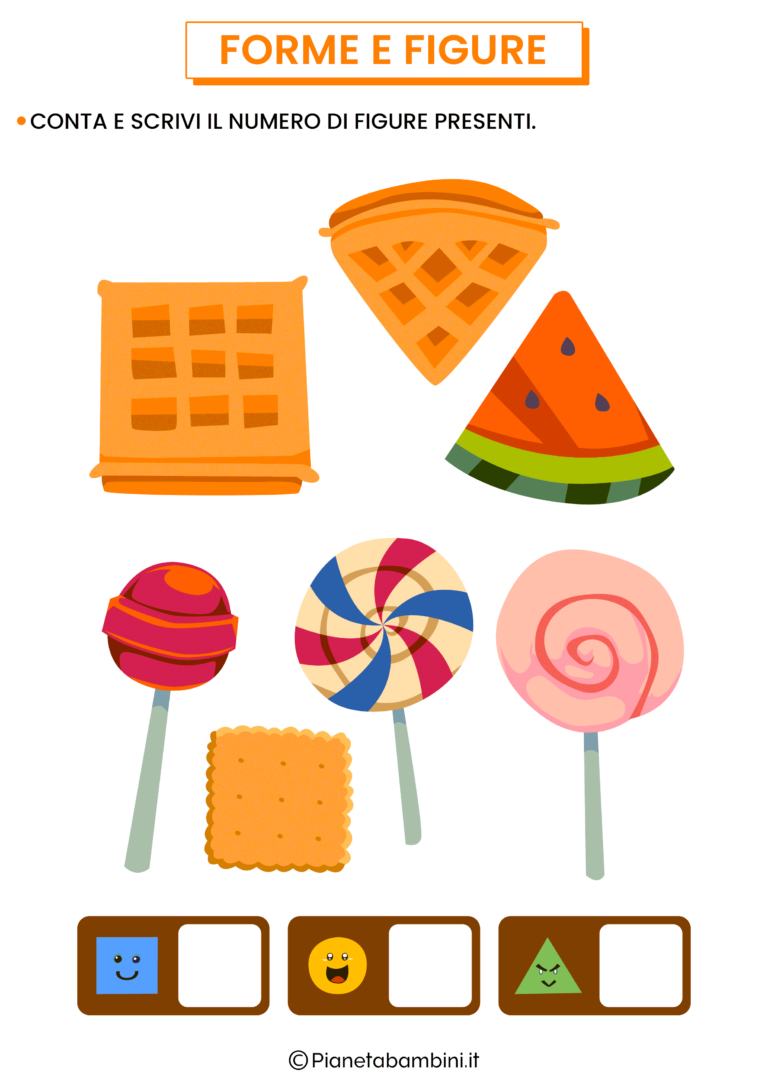 Forme e Figure Geometriche: Schede per la Classe Prima | PianetaBambini.it