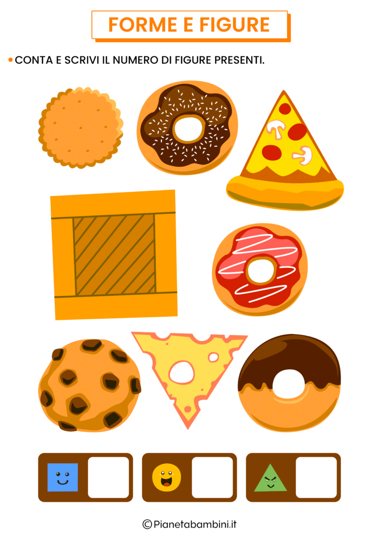 Forme e Figure Geometriche: Schede per la Classe Prima | PianetaBambini.it