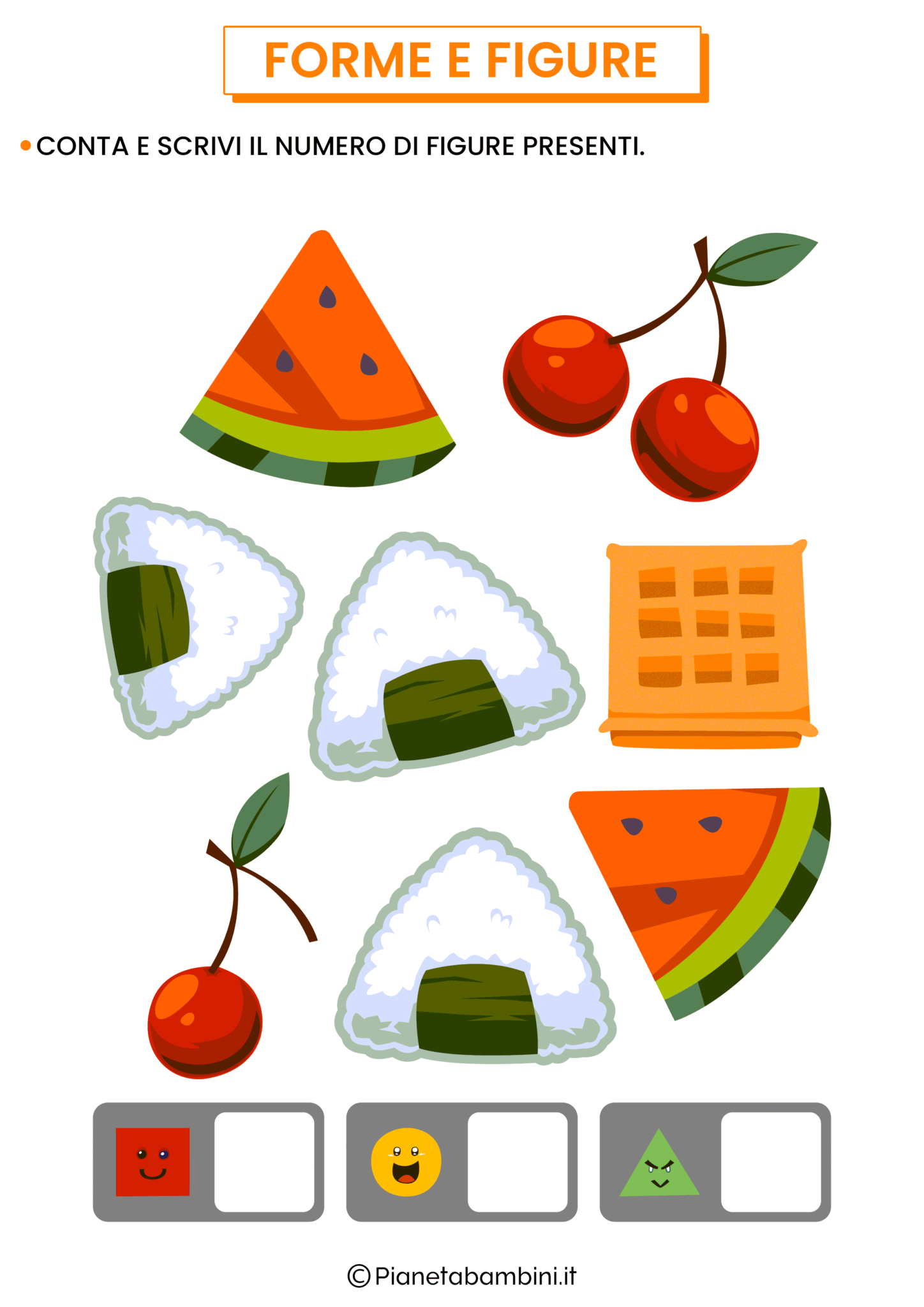 Forme e Figure Geometriche: Schede per la Classe Prima | PianetaBambini.it