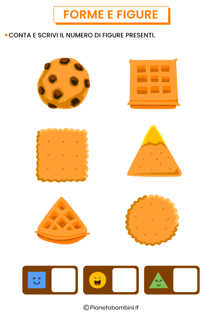 Forme e Figure Geometriche: Schede per la Classe Prima | PianetaBambini.it