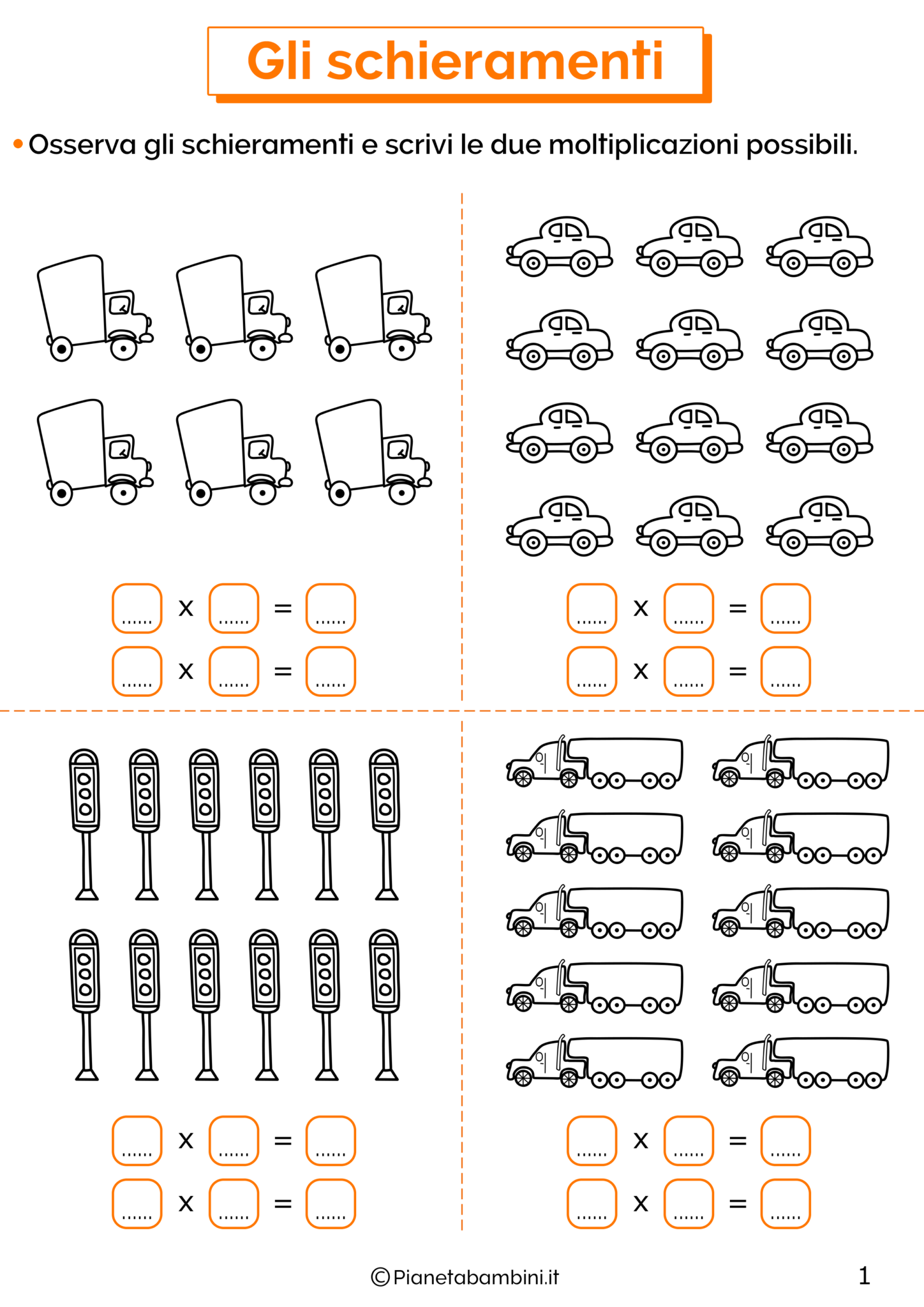 Gli Schieramenti: Schede Didattiche per la Classe Seconda ...