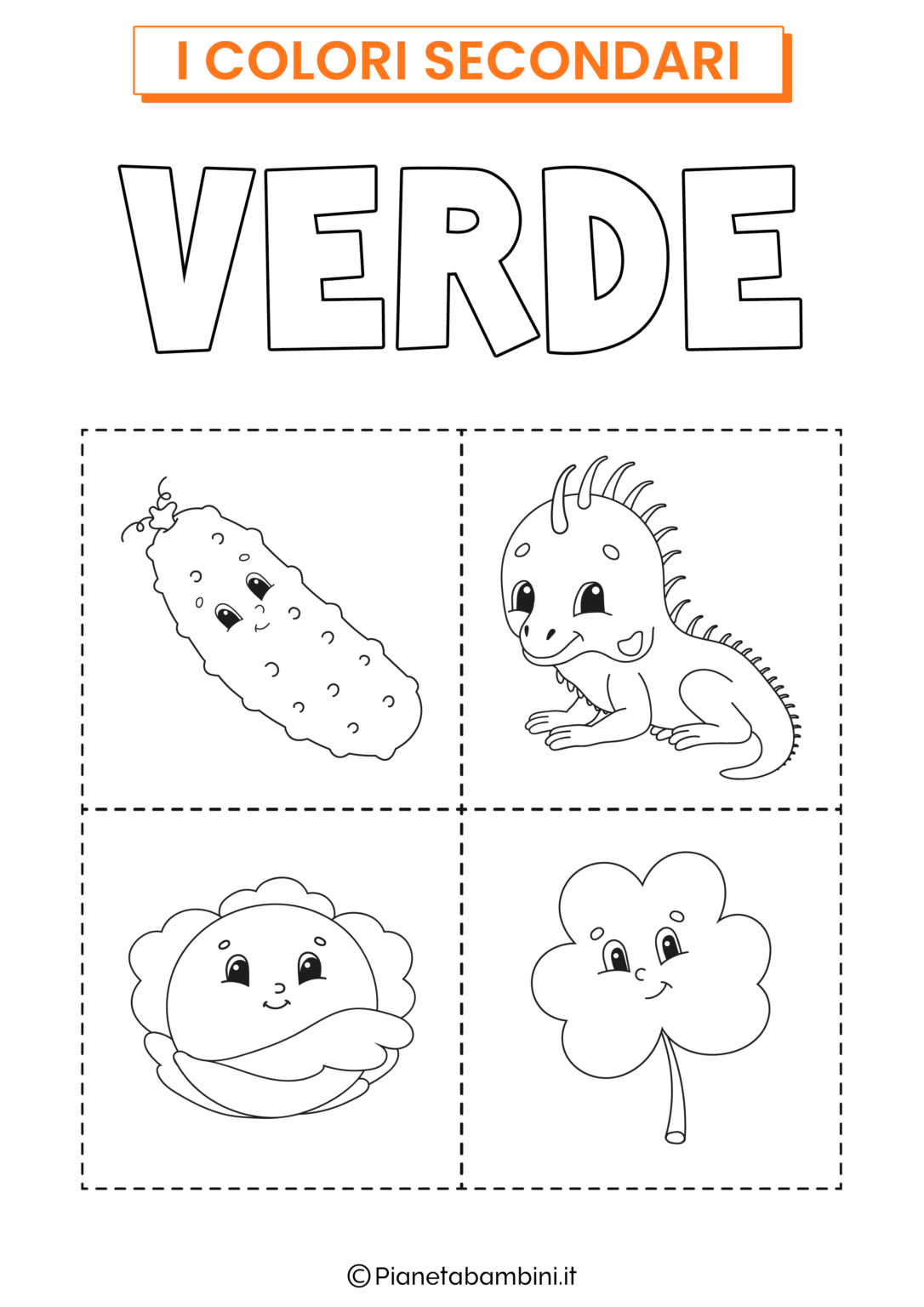 I Colori Secondari: Schede Didattiche per la Scuola Primaria ...