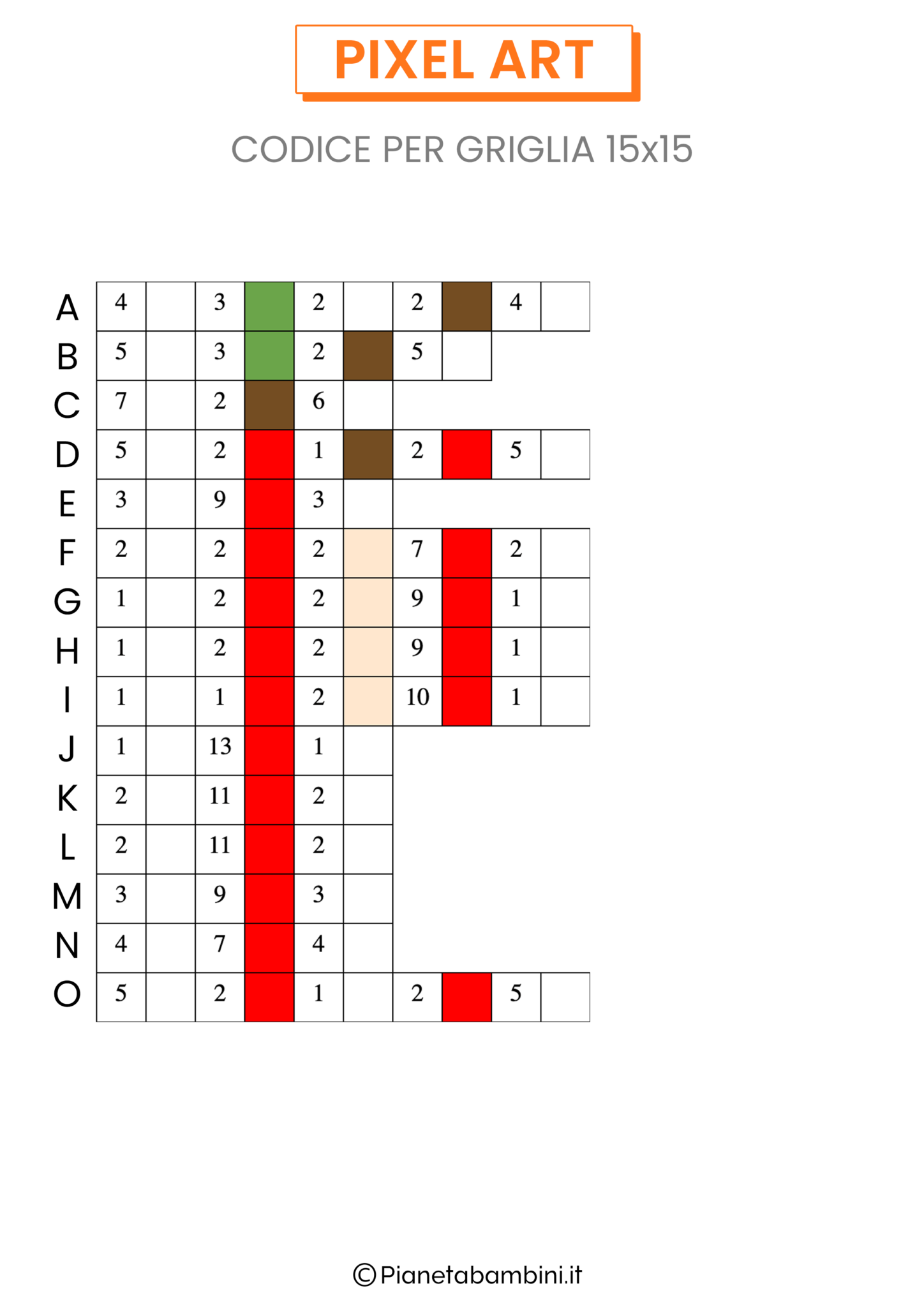 Pixel Art sull'Autunno per la Scuola Primaria | PianetaBambini.it