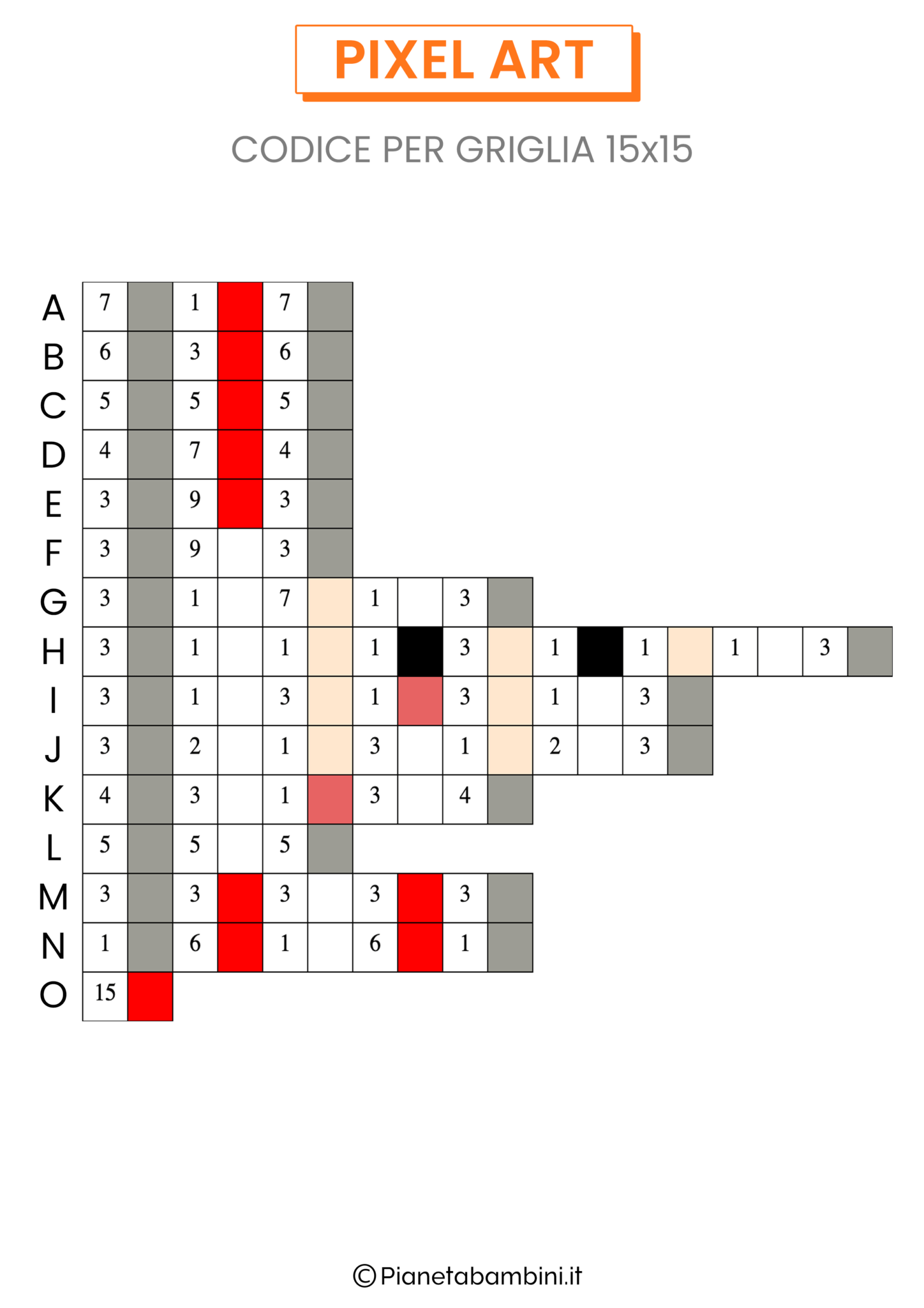 Pixel Art sul Natale per la Scuola Primaria | PianetaBambini.it